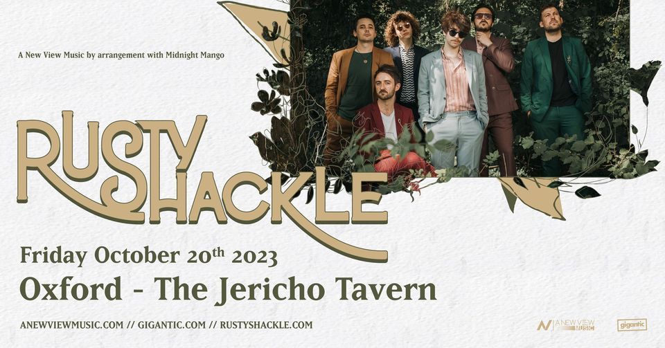Rusty Shackle Oxford, The Jericho Tavern, Witney, 20 October 2023 ...