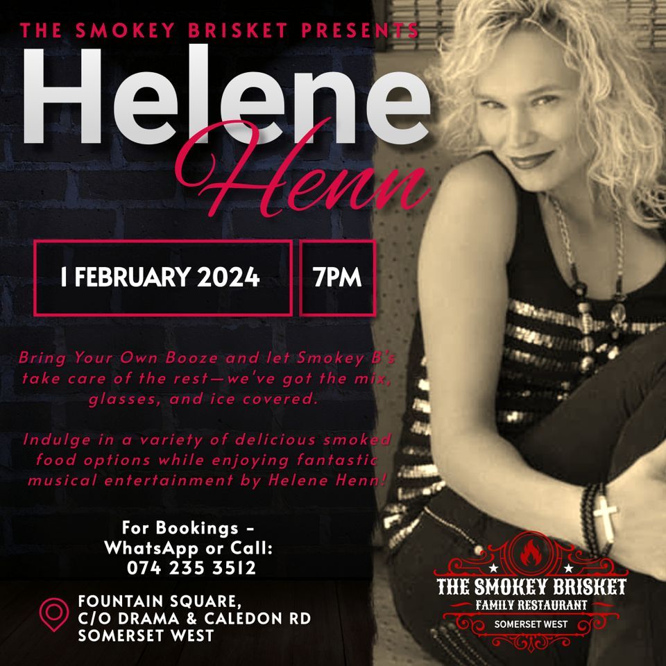 Helene Henn @ The Smokey Brisket, The Smokey Brisket, Somerset West, 1 ...