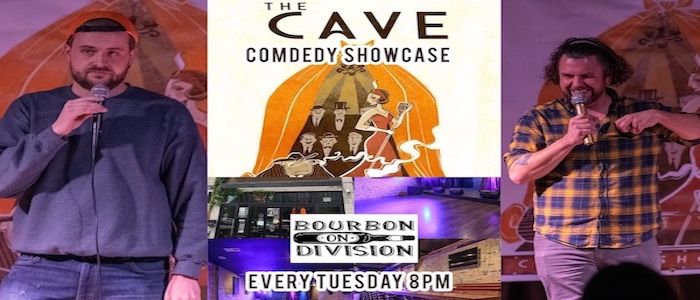 The Cave Comedy Showcase *Free Entry*, Bourbon on Division, Chicago, 28 ...