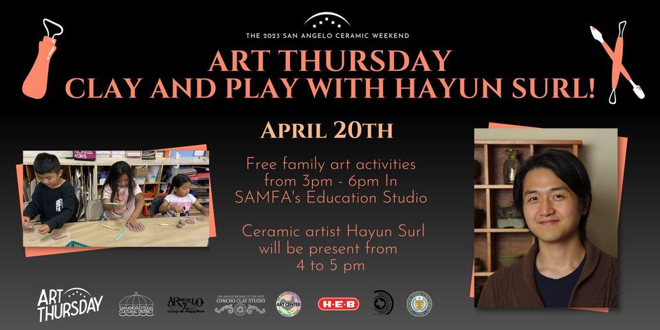 Art Thursday: Clay & Play with Hayun Surl , San Angelo Museum of Fine ...