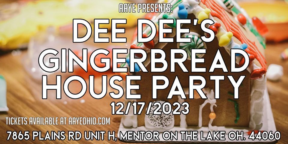 Dee Dees Gingerbread House Party, 7865 Plains Rd, Mentor, OH 44060-2858 ...