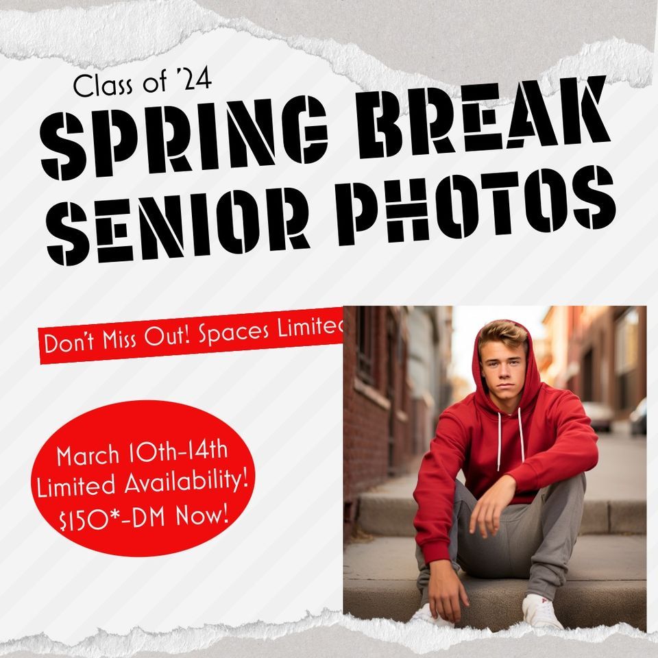 Spring Break Senior Photos, Quad Cities, Moline, 10 March to 14 March ...