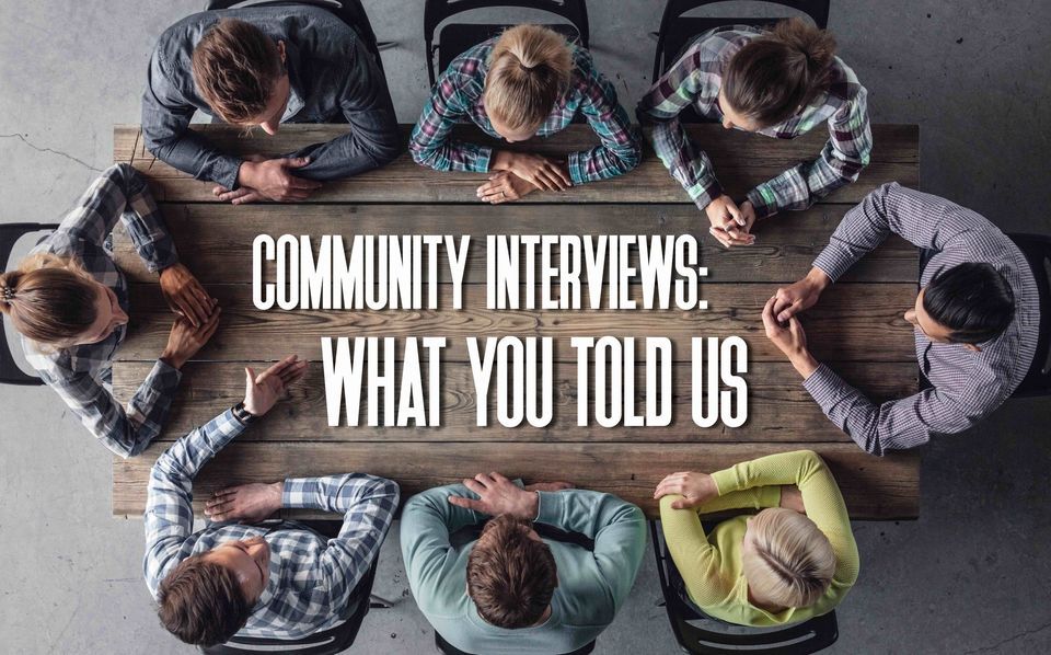 Community Interviews: What You Told Us, Parachute Branch Library, 15 ...