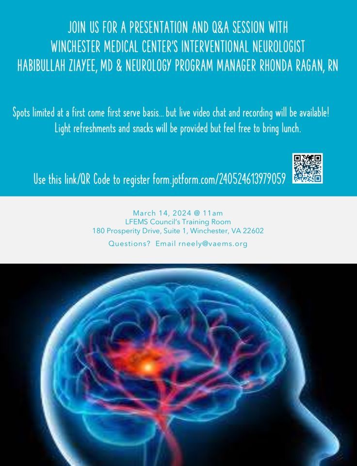 Presentation and Q&A Session for EMS Providers with Interventional ...