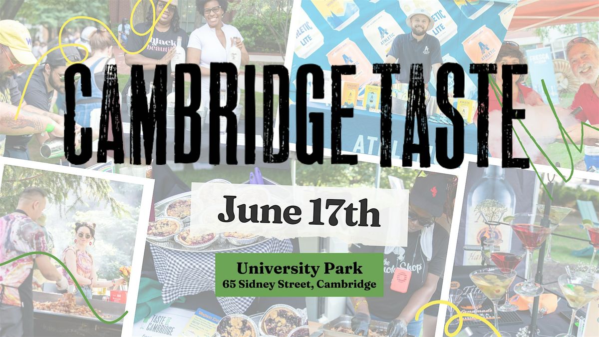 Cambridge Taste 2026, University Park, Cambridge, 17 June 2026 | AllEvents