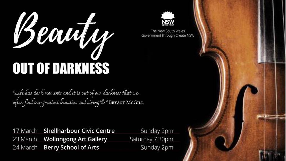 IDENTITY: Beauty out of Darkness | SHELLHARBOUR, Shellharbour Civic ...