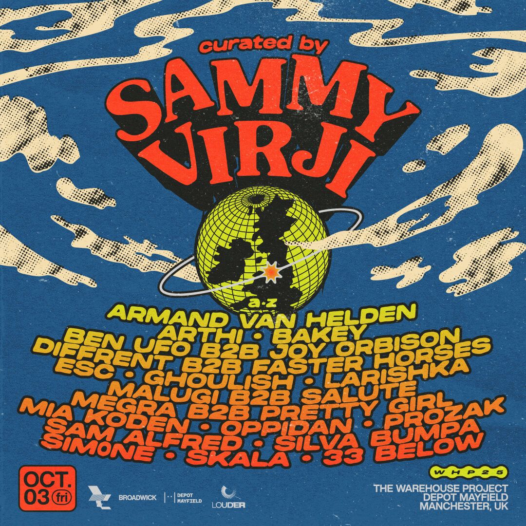 Sammy Virji - The Warehouse Project Manchester Tickets, Mayfield Depot ...