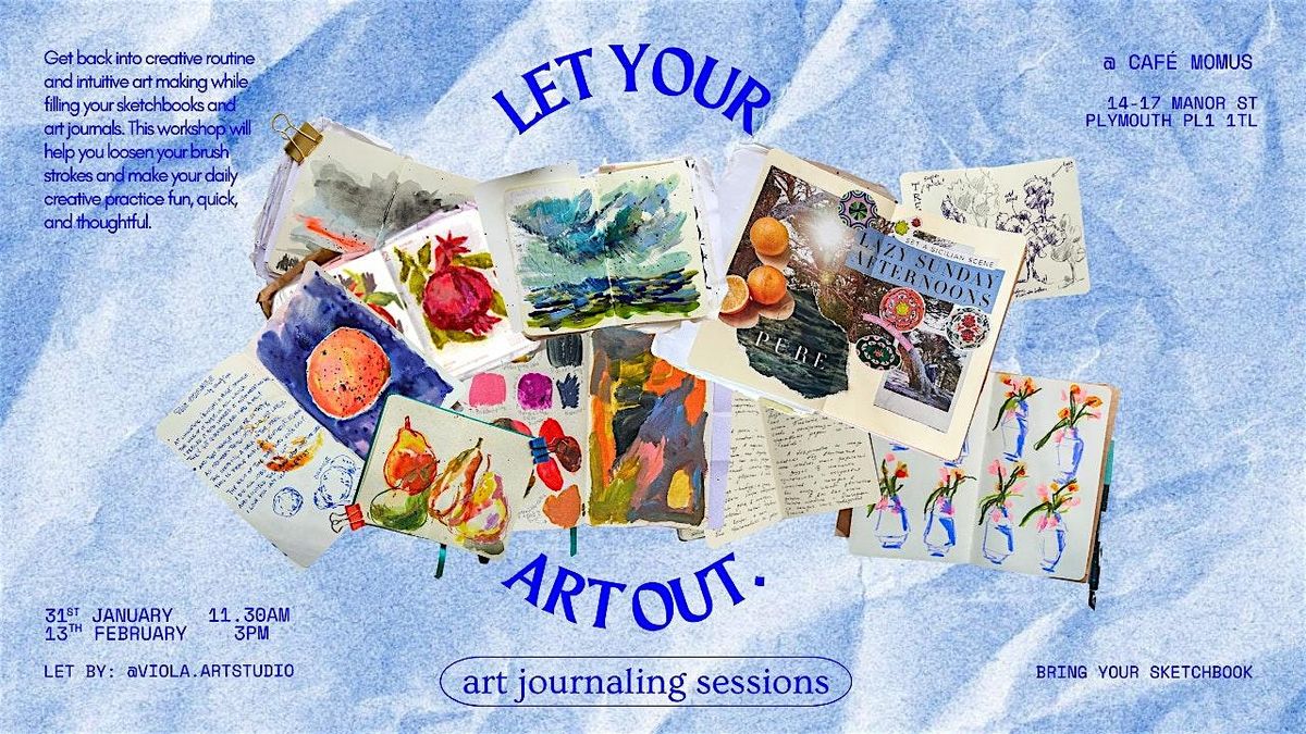Art Journaling Workshops at Café Momus — Creative Breaks in Plymouth ...