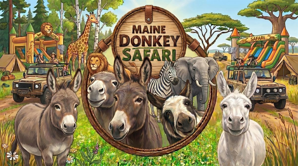 Maine Donkey Safari, 934 US-1, Perry, 23 May to 23 August | AllEvents
