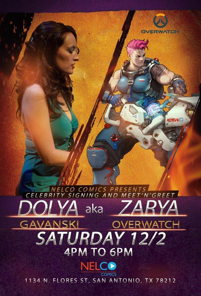 Nelco Comics Presents Celebrity Signing And Meet’N’Greet Dolya Gavanski ...