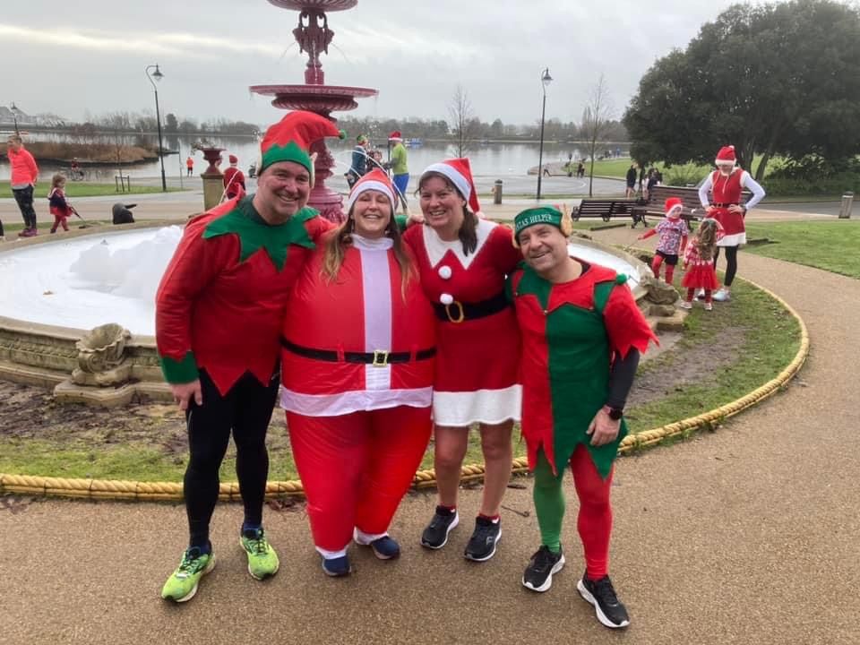 Poole parkrun Christmas Fancy Dress, Poole Park, 23 December 2023 ...