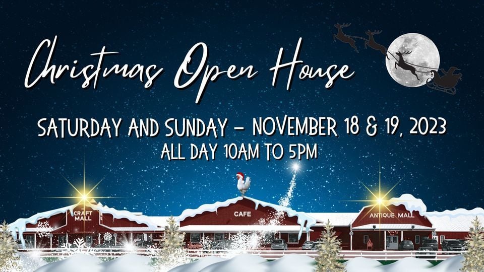 CHRISTMAS OPEN HOUSE at the Wisconsin Dells Craft Mall, Antique Mall ...