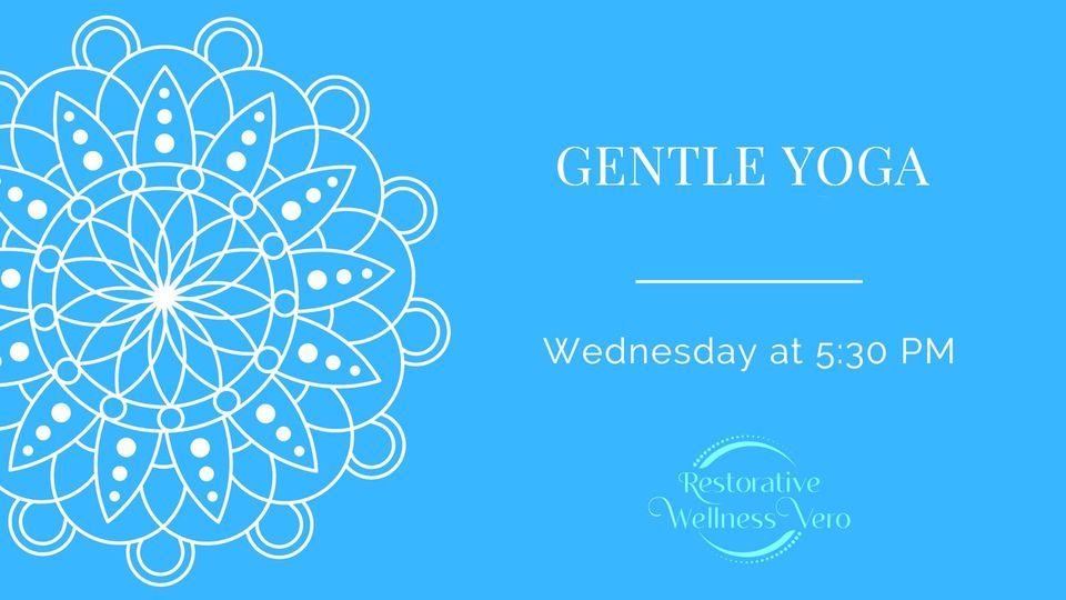 Gentle Yoga Restorative Wellness Vero Vero Beach January 3 2024