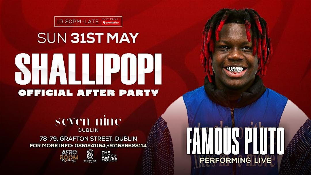 Shallipopi Official After Party with Famous Pluto Performing Live ...