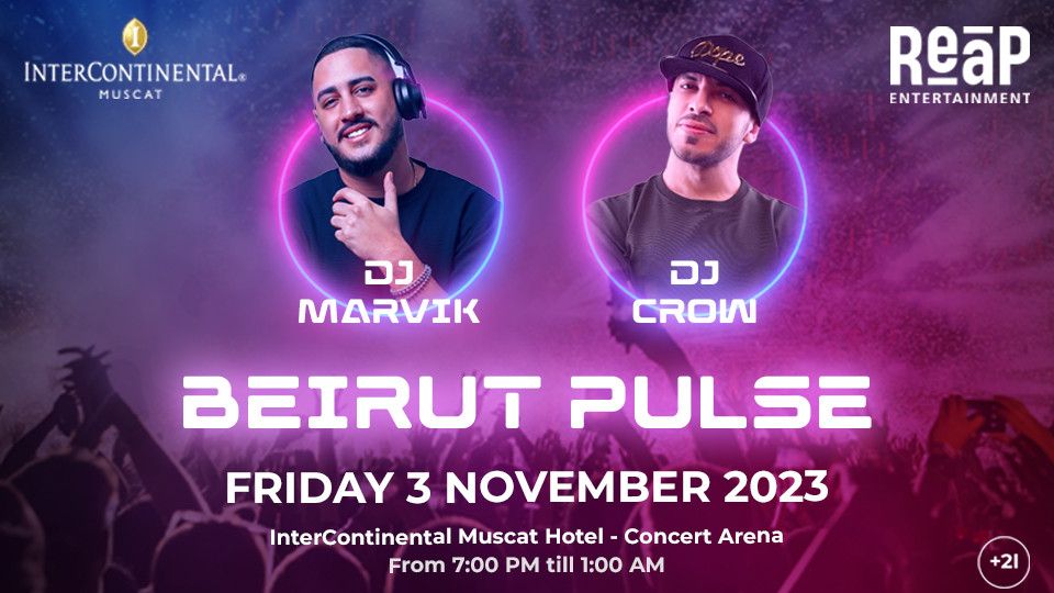 Beirut Pulse, Intercontinental Muscat Garden, AlKharijiya Street, Shati ...