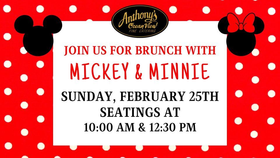 Character Brunch, Anthony's Ocean View Fine Catering, New Haven ...