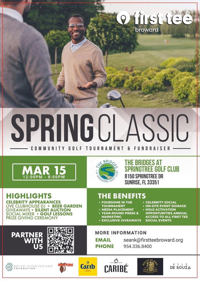 First Tee Broward: Spring Classic Charity Golf Tournament, The Bridges ...
