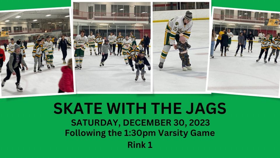 Skate With Your Jaguar Hockey Players!, Cornerstone Community Ice ...