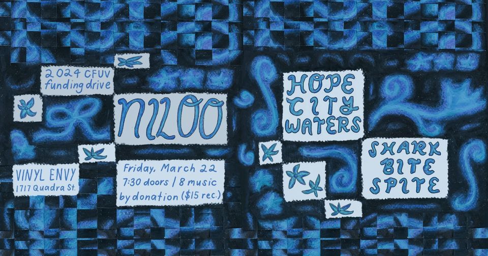 CFUVs Funding Drive Fundraiser Show #3 @ Vinyl Envy with Niloo, Hope ...
