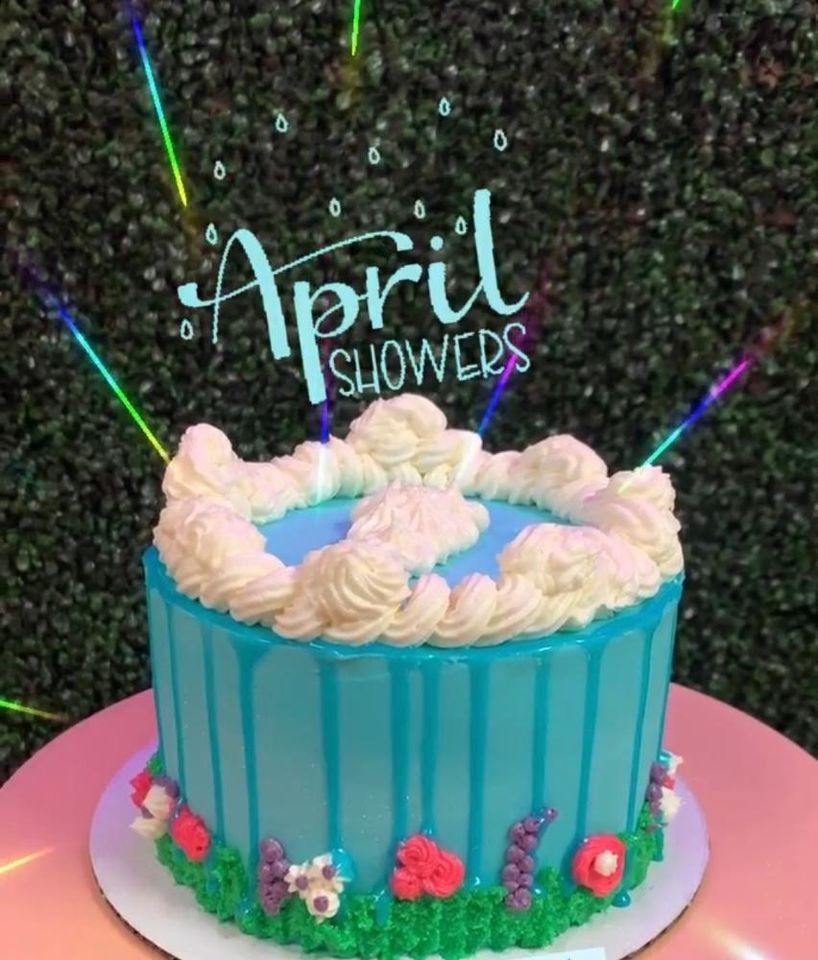 DIY Cake Class - April Showers Theme (Ages 13 & Up), Sweet Bites RVA ...