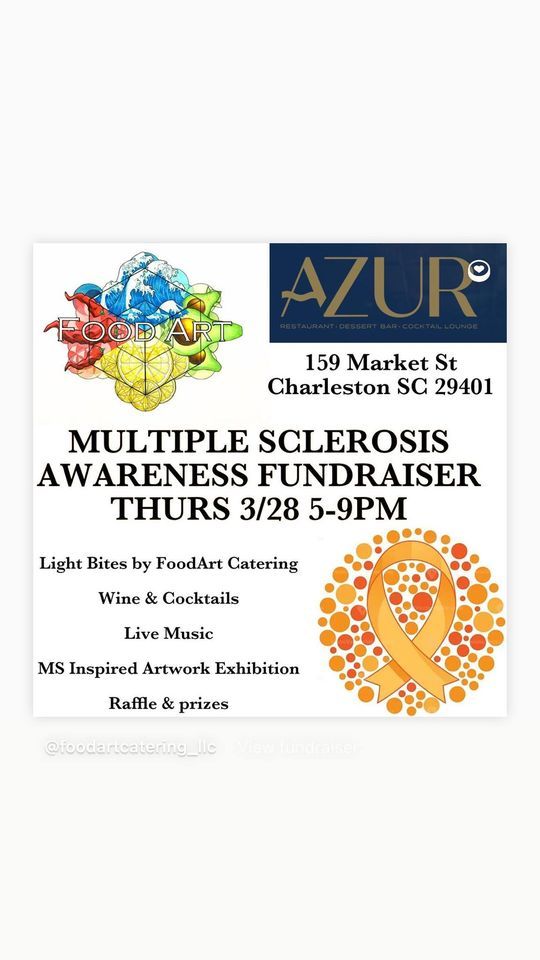 Multiple sclerosis awareness fundraiser, Azur Charleston, 28 March to ...