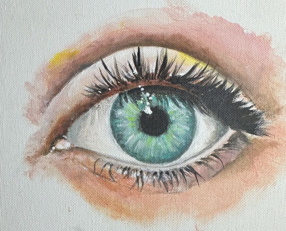 Beginners Acrylics - Eye Studies - Saturday 3rd February 9.30 - 12.30 ...