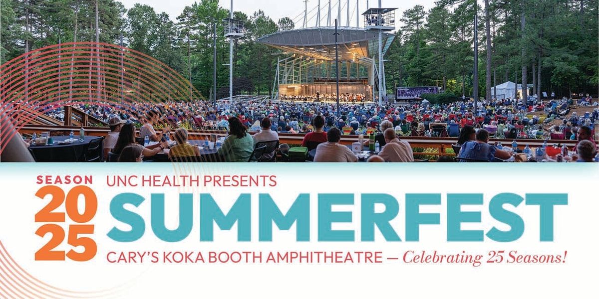 North Carolina Symphony - The Catalinas at Koka Booth Amphitheatre at Regency Park, Koka Booth ...