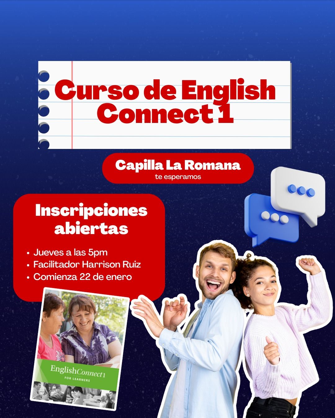 Curso de inglés (English Connect 1), La Iglesia de Jesucristo de los ...
