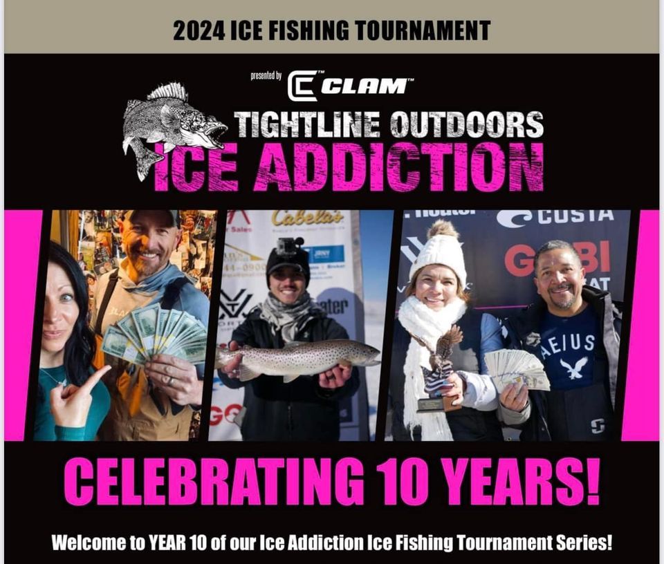 Tightline Outdoors Ice Addiction 2024 Ice Fishing Contest, Grand Lake ...