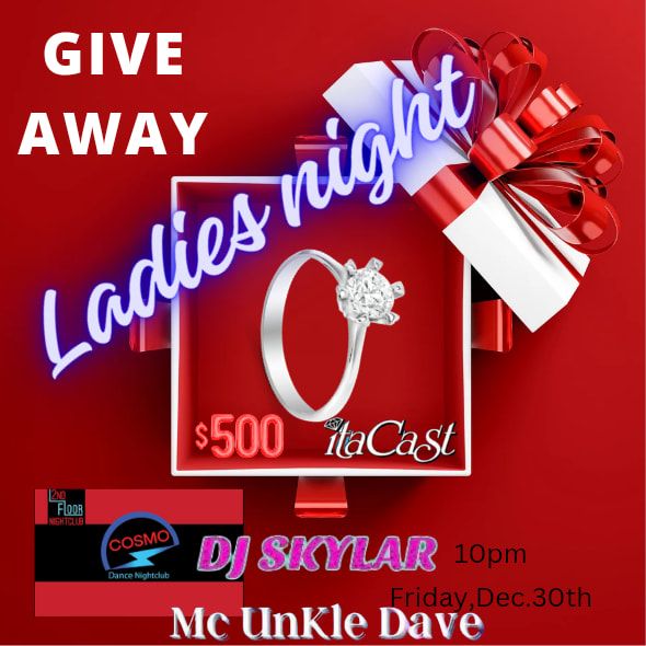 Diamond Ring Giveaway/W Dj Skylar & Mc UnKle Dave, COSMO DNC, Moncton ...