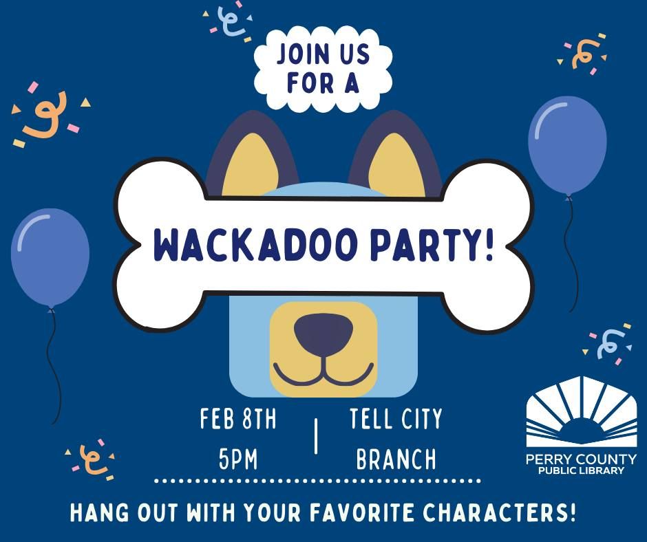 Wackadoo Party, Perry County Public Library-Indiana, Tell City, 8 ...