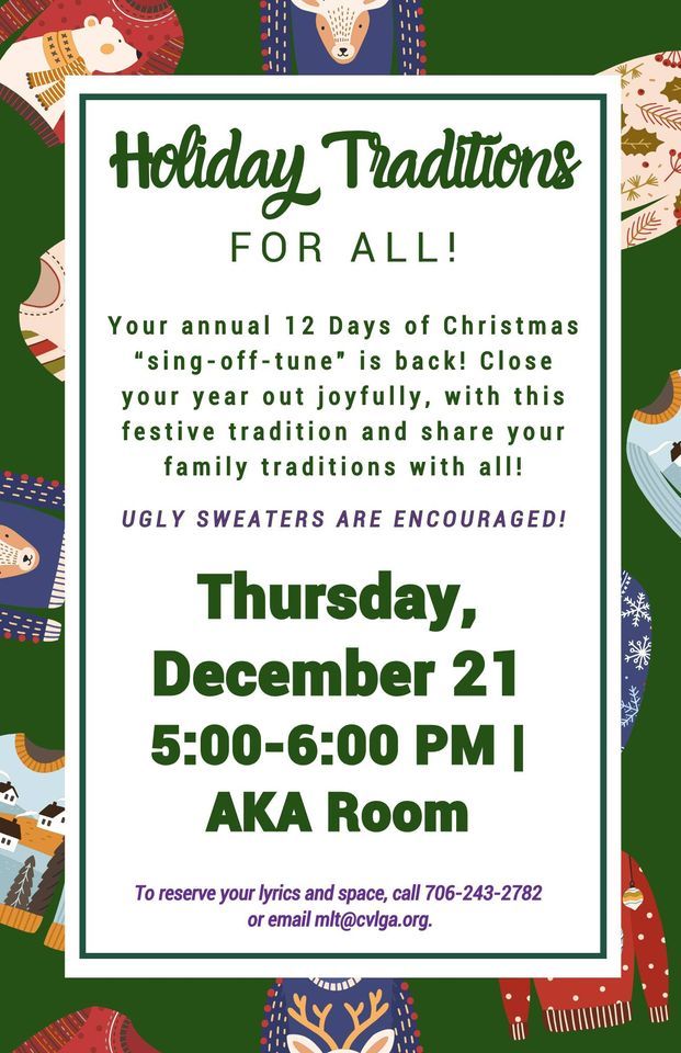 12 Days of Christmas Sing-along: Holiday Traditions for All , Mildred L ...