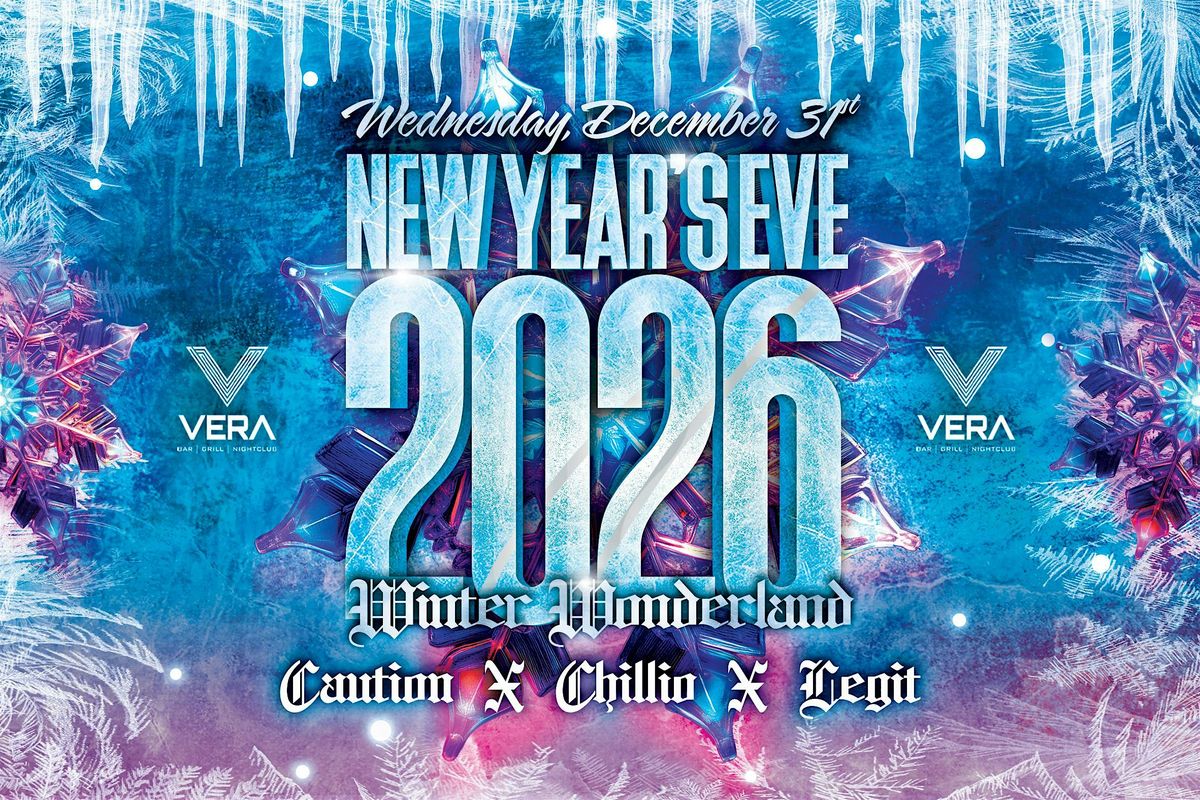 NYE 2026: Winter Wonderland!, Vera Cherry Hill, 31 December to 1 ...