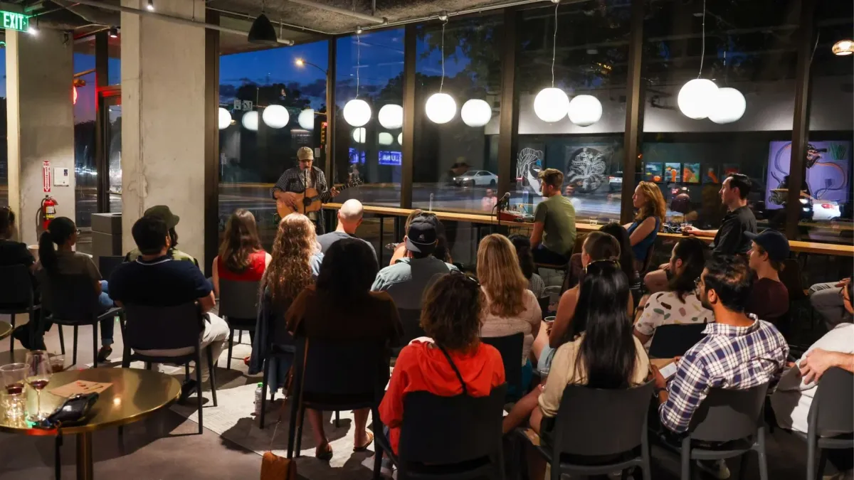 Listening Room at The Loren Ft. Bryan Rader and ariadne mila, Cafe at ...