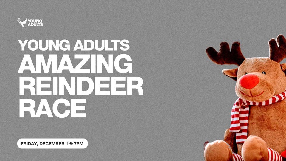 Young Adults Amazing Reindeer Race!, Christ Alive, Newton, 1 December ...