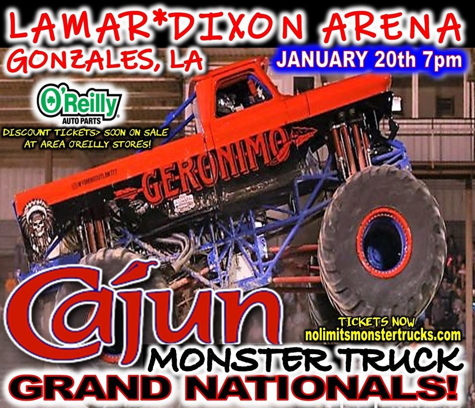 CAJUN MONSTER TRUCK NATIONALS & THRILL SHOW, Lamar-Dixon Expo Center ...