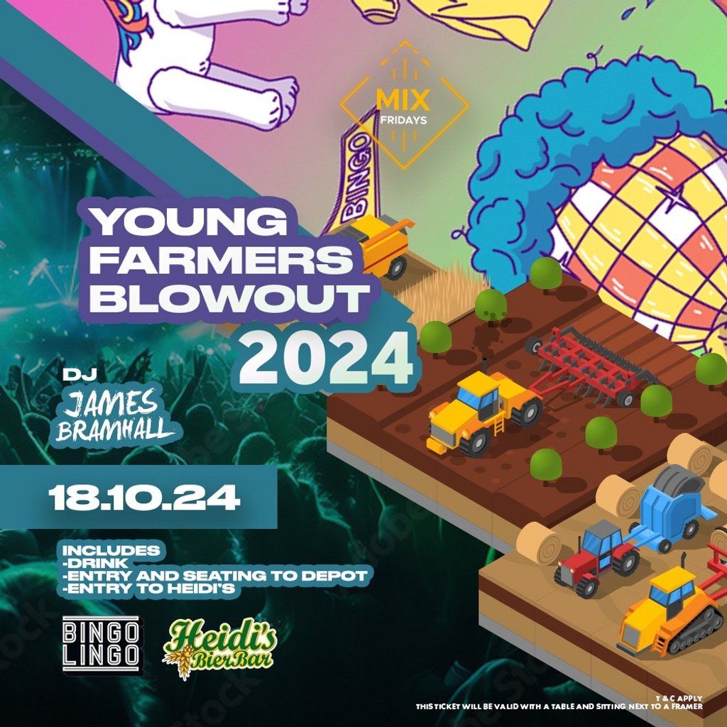 Young Farmers Blowout 2024!, Depot, Cardiff, 18 October to 19 October | AllEvents