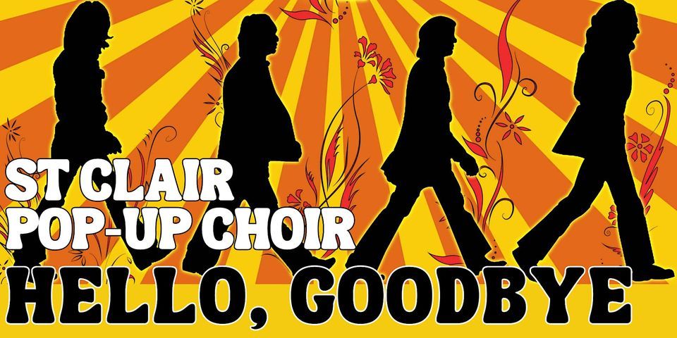 St. Clair Pop-Up Choir sings Hello, Goodbye (and Imagine), 165 Geary ...