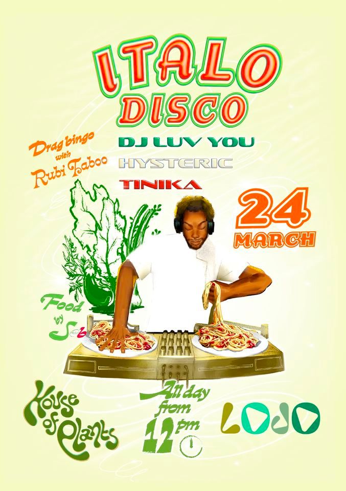 Italo Disco - LOJO Festival 2024, House of Plants, 366 Johnston street ...