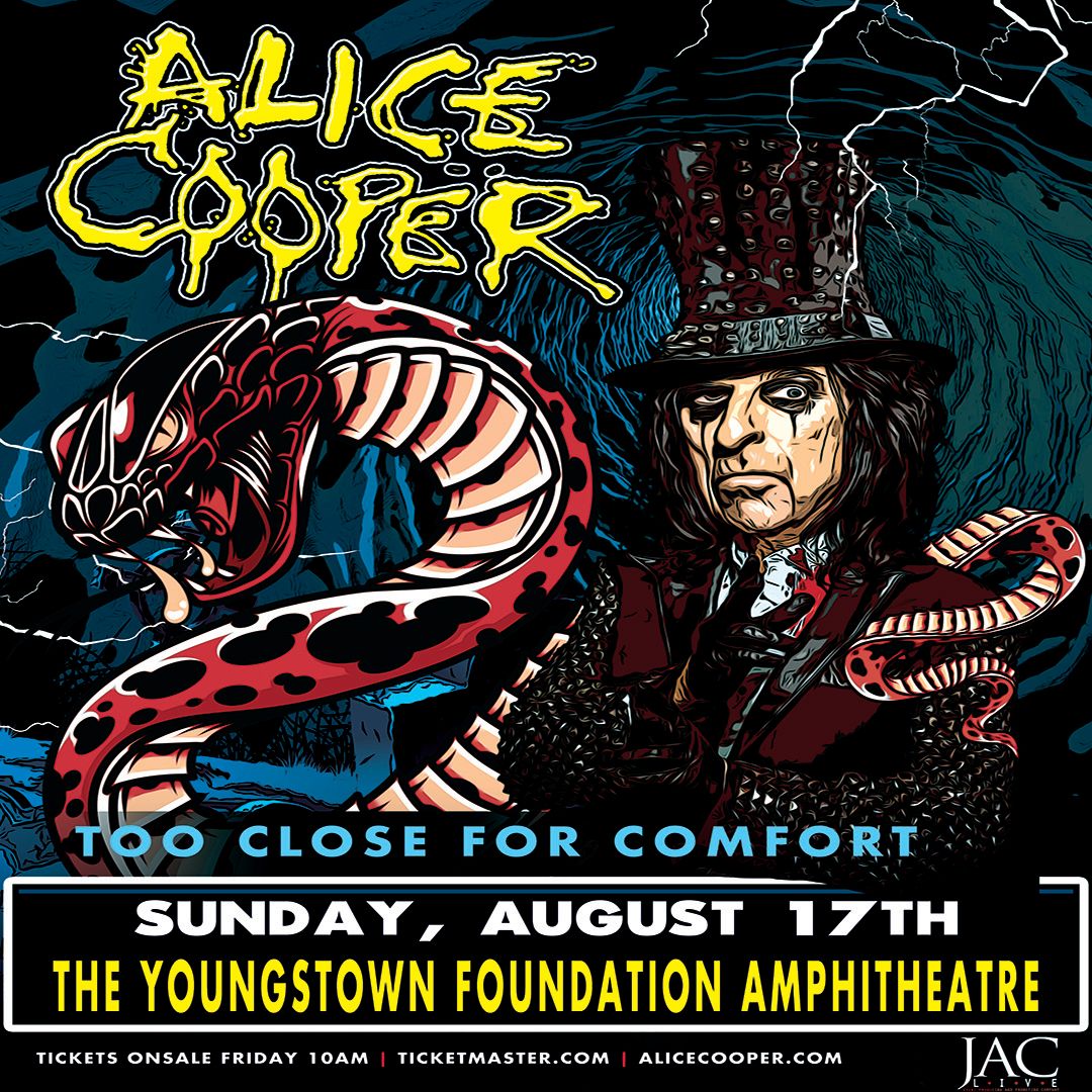 Alice Cooper at Pavilion at Toyota Music Factory, Pavilion at Toyota ...