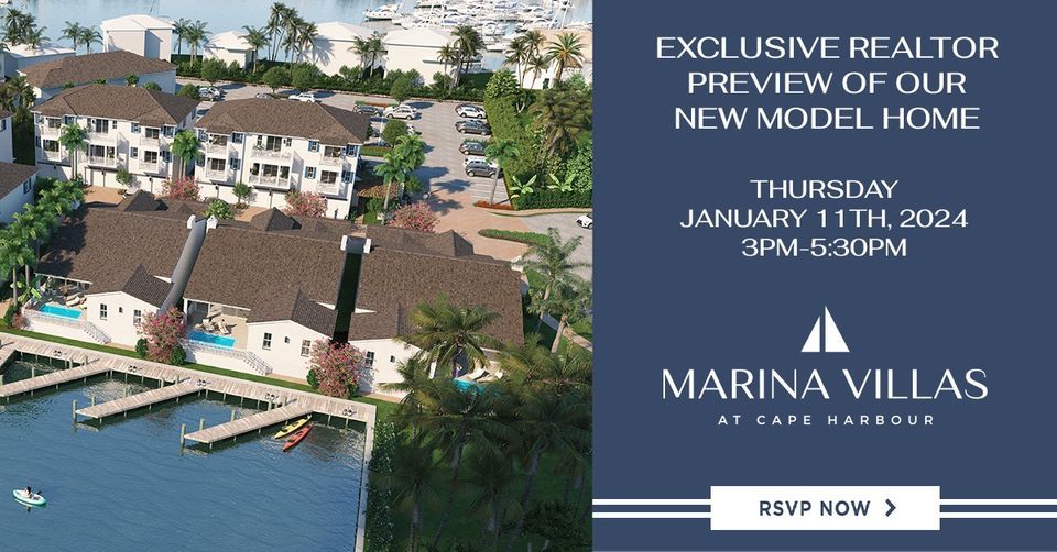 Exclusive Realtor Preview of Our New Model Home!, Marina Villas at Cape ...