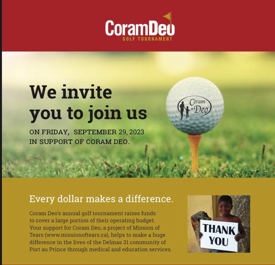 Coram Deo Golf Tournament , Century Pines Golf Club, Hamilton, 29 ...