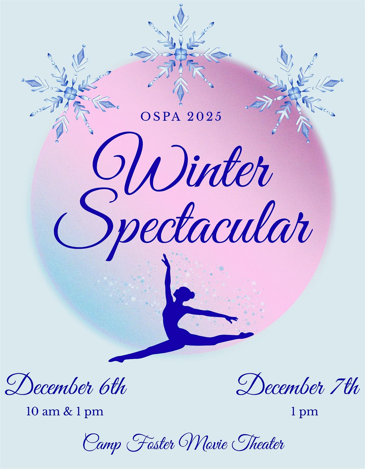 2025 OSPA Winter Spectacular, Camp Foster Base Theater, Kitanakagusuku ...
