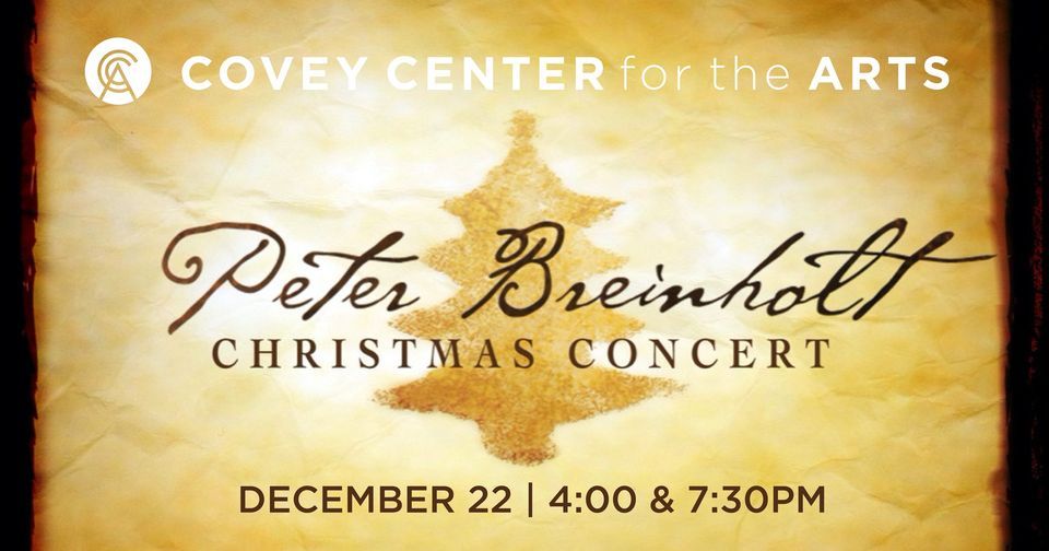 Peter Breinholt, Covey Center for the Arts, Provo, December 22 2023 ...