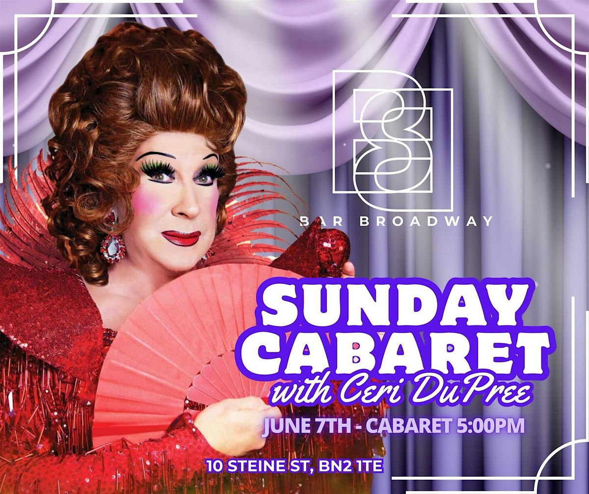 A evening with Ceri DuPree, Bar Broadway, Brighton and Hove, 7 June ...