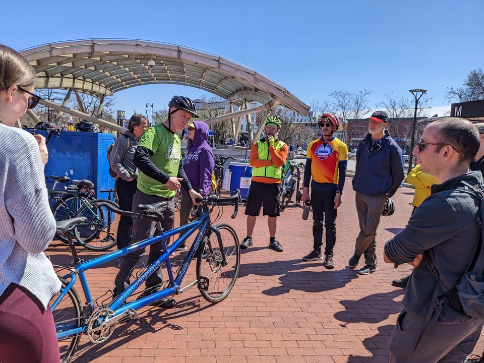 MWABA tandem captain training , Eastern Market Metro Station ...