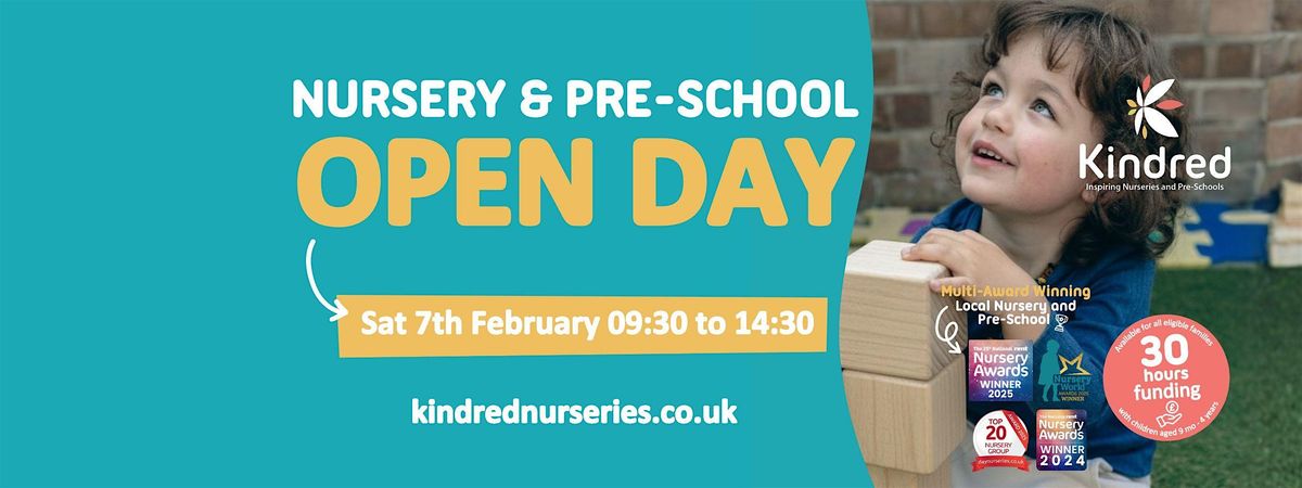 Kindred Wanstead Nursery & Pre-School Open Day - 7th February 2026 ...