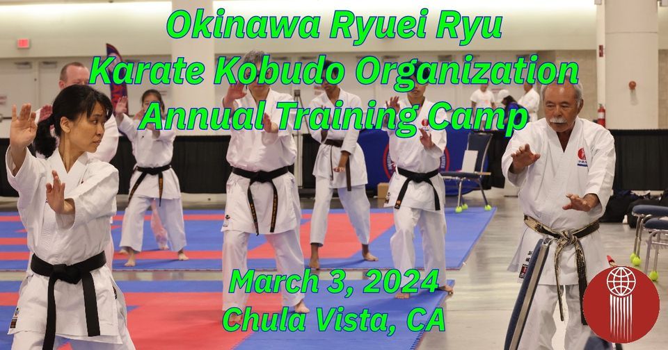 Okinawa Ryuei Ryu Karate Kobudo Organization Annual Training Camp Parkway Community Center