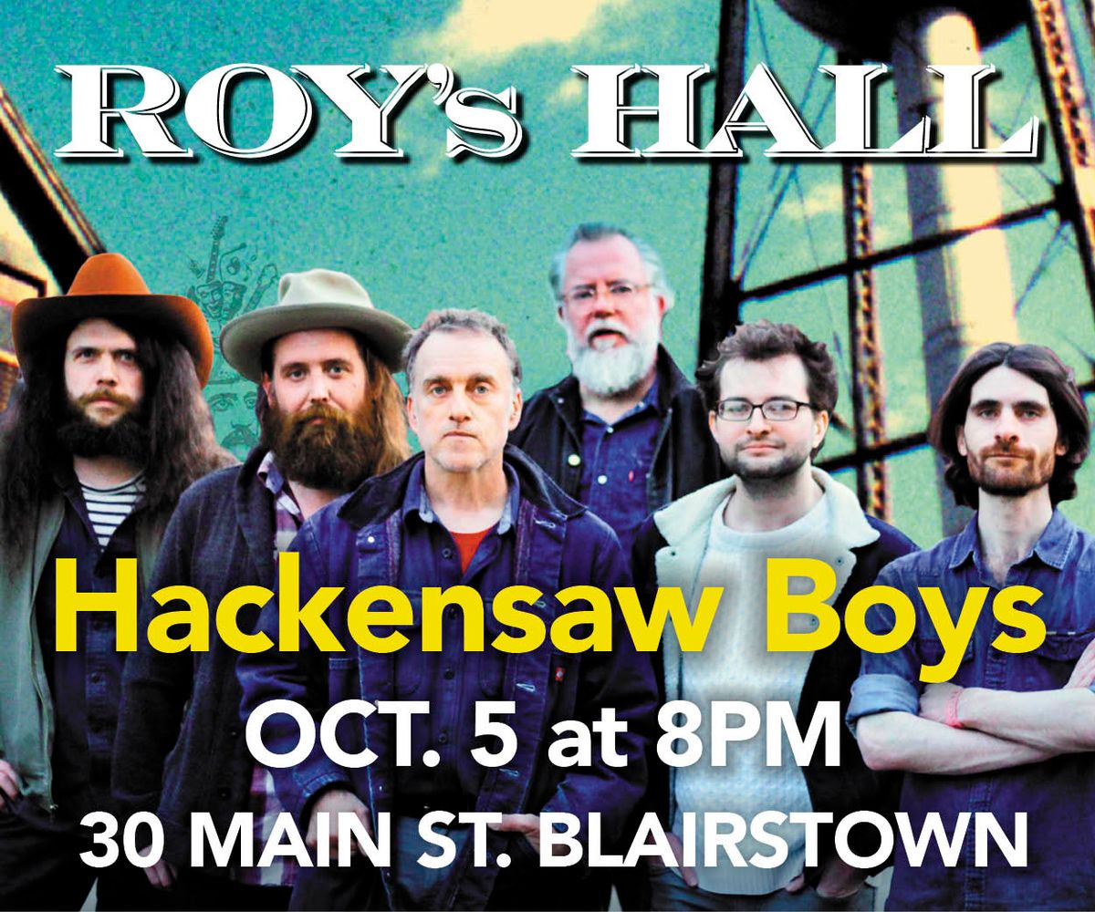 Hackensaw Boys at The Grey Eagle, The Grey Eagle, Asheville, 9 March ...