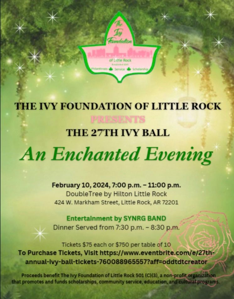 27th Annual Ivy Ball, Doubletree by Hilton Hotel Little Rock, February ...